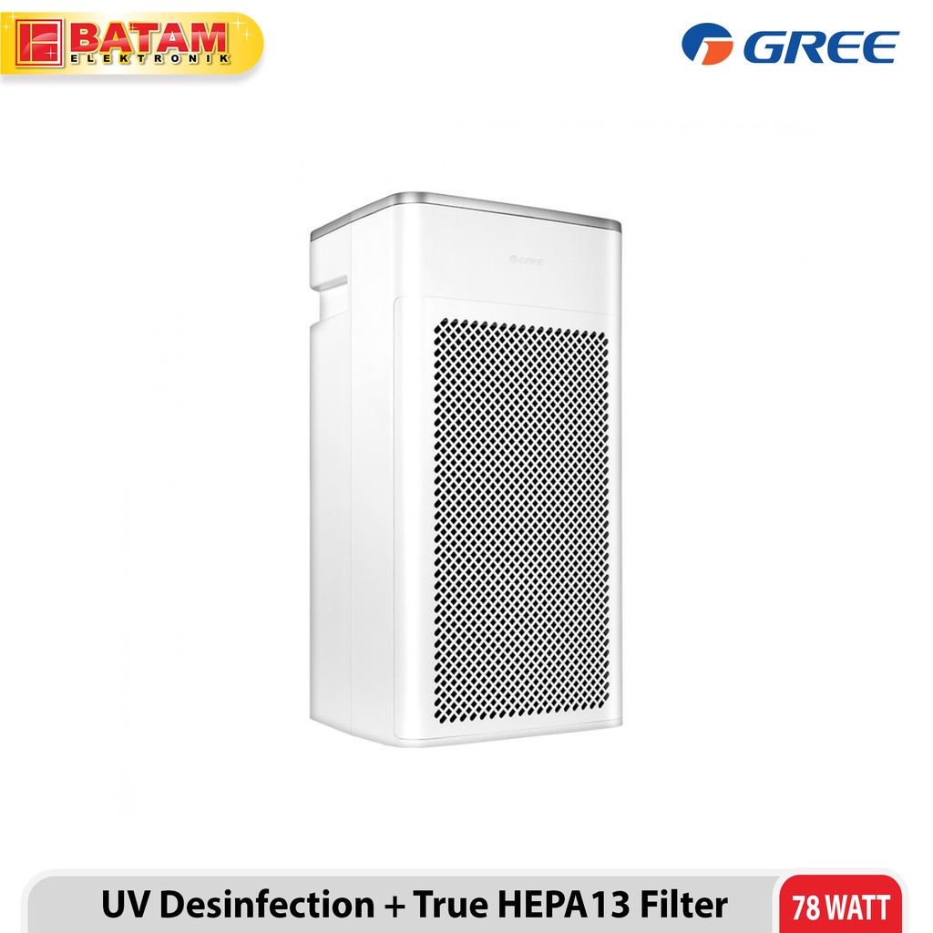 Jual GREE AIR PURIFIER VIRUS KILLER 35m2 - 50m2 78 WATT - GCF200AANA ...