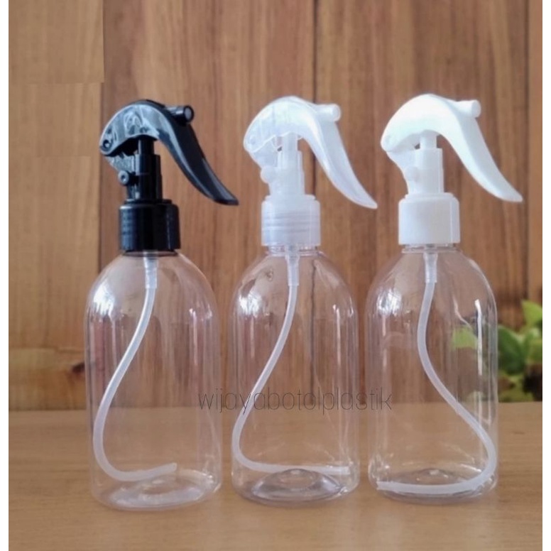 Jual Botol Oval 250 ml Bening/Botol Semprot/Botol Trigger 250 ml | Shopee Indonesia