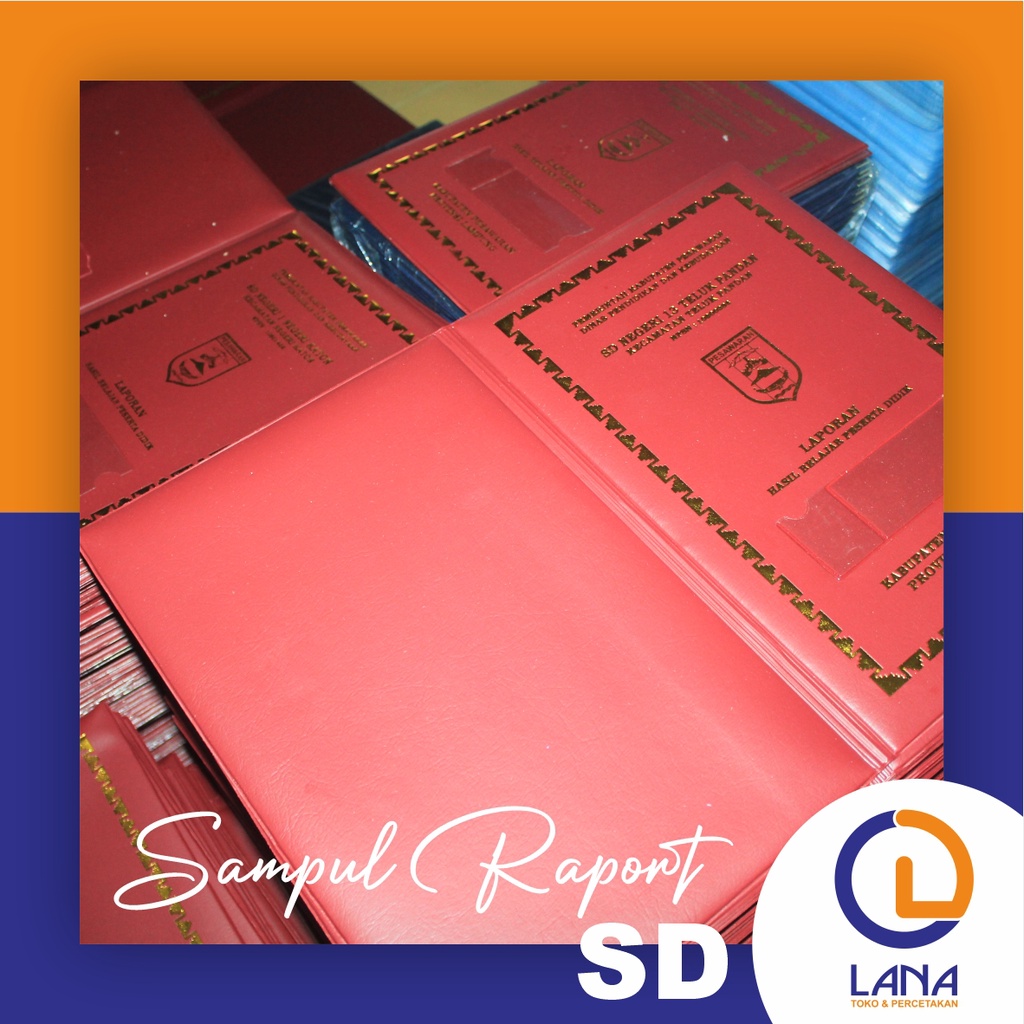 Jual SAMPUL RAPORT CUSTOM NAMA SEKOLAH ISI PLASTIK 20 LEMBAR | Shopee ...