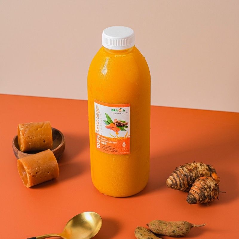 Jual Kunyit Asam | Jamu | Jamu Tradisional | Jamu Brama | Shopee Indonesia