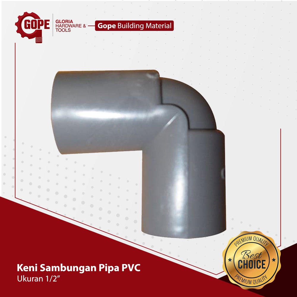 Jual Elbow, Keni 1/2" Sambungan Pipa PVC | Shopee Indonesia