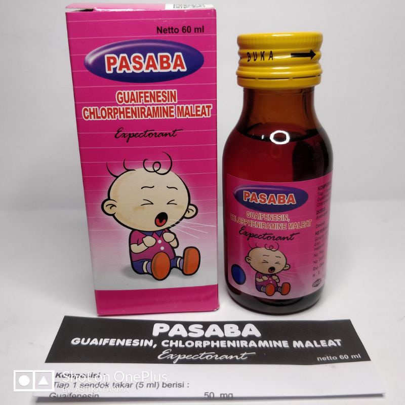 Jual PASABA SIRUP 60 ML - MENGATASI BATUK PADA ANAK | Shopee Indonesia