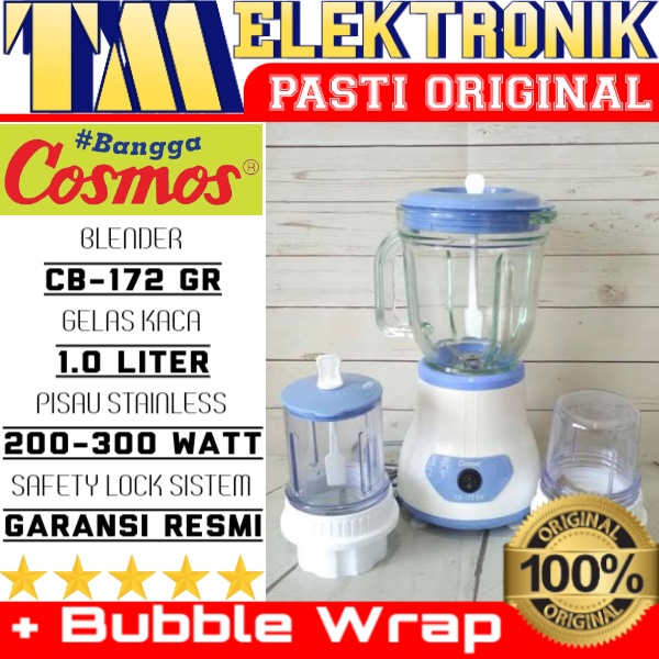 Jual Blender COSMOS CB-172 GR / Blender COSMOS JAS GELAS 1 LITER ...