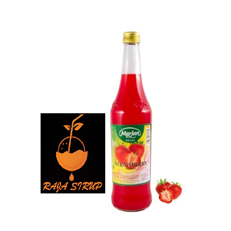 Jual Sirup Marjan Strawberry Squash 450ml | Shopee Indonesia