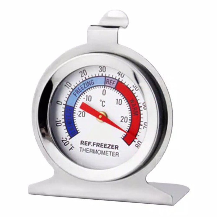 Jual Termometer kulkas freezer lemari es pendingin analog manual ...