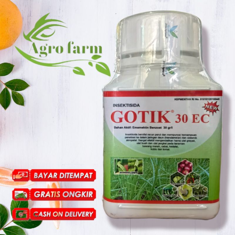 Jual INSEKTISIDA GOTIK EMAMECTIN 30 EC 250ML | Shopee Indonesia