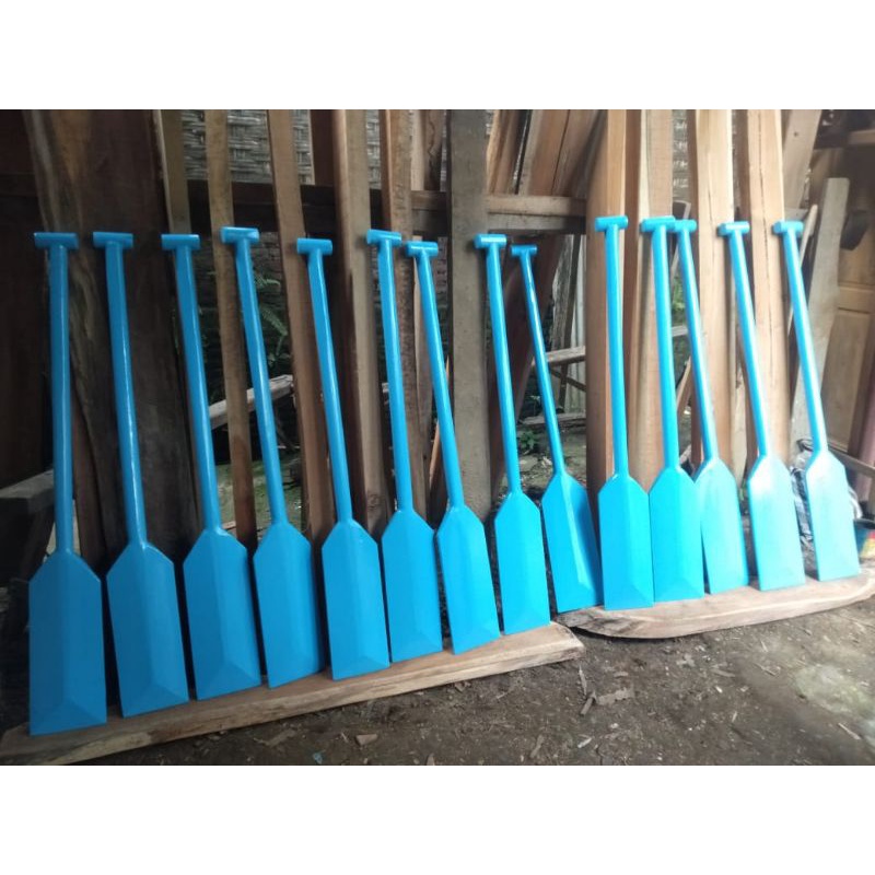 Jual Dayung kayu / dayung sampan bahan kayu mahoni / kayu jati | Shopee ...