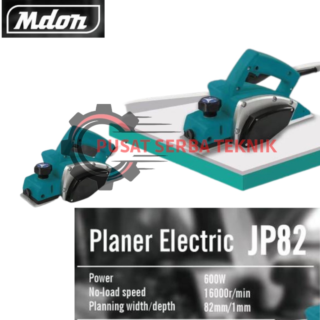 Jual Mesin Serut Kayu Elektrik/Elecktic Wood Planer Machine Mdon Jp82 ...