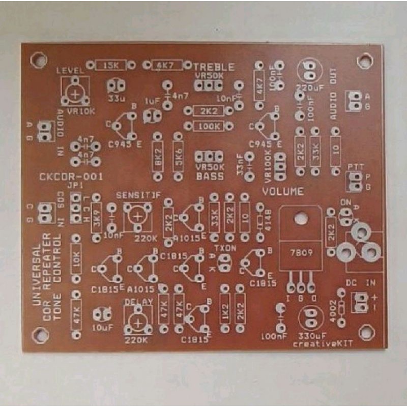 Jual PCB Cor RPU Ripiter Repeater RAPI ORARI Input High - Low dengan ...