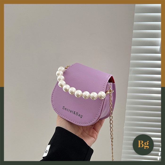 Jual Tas Mini Rantai Wanita - Tas Selempang Mutiara Mini - Tas Wanita ...