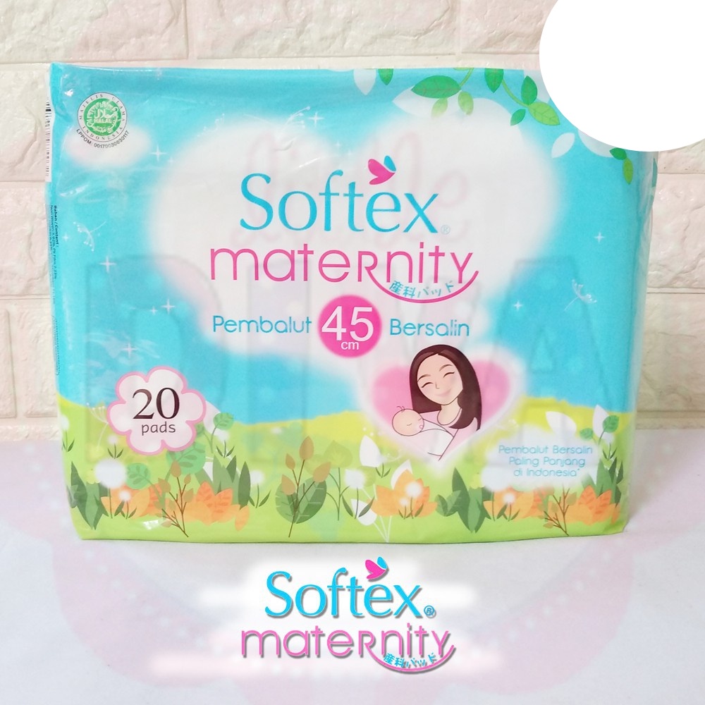 Jual SOFTEX MATERNITY PADS 10 & 20 pcs - Pembalut BERSALIN - Panjang 45 cm pembalut Nifas ...