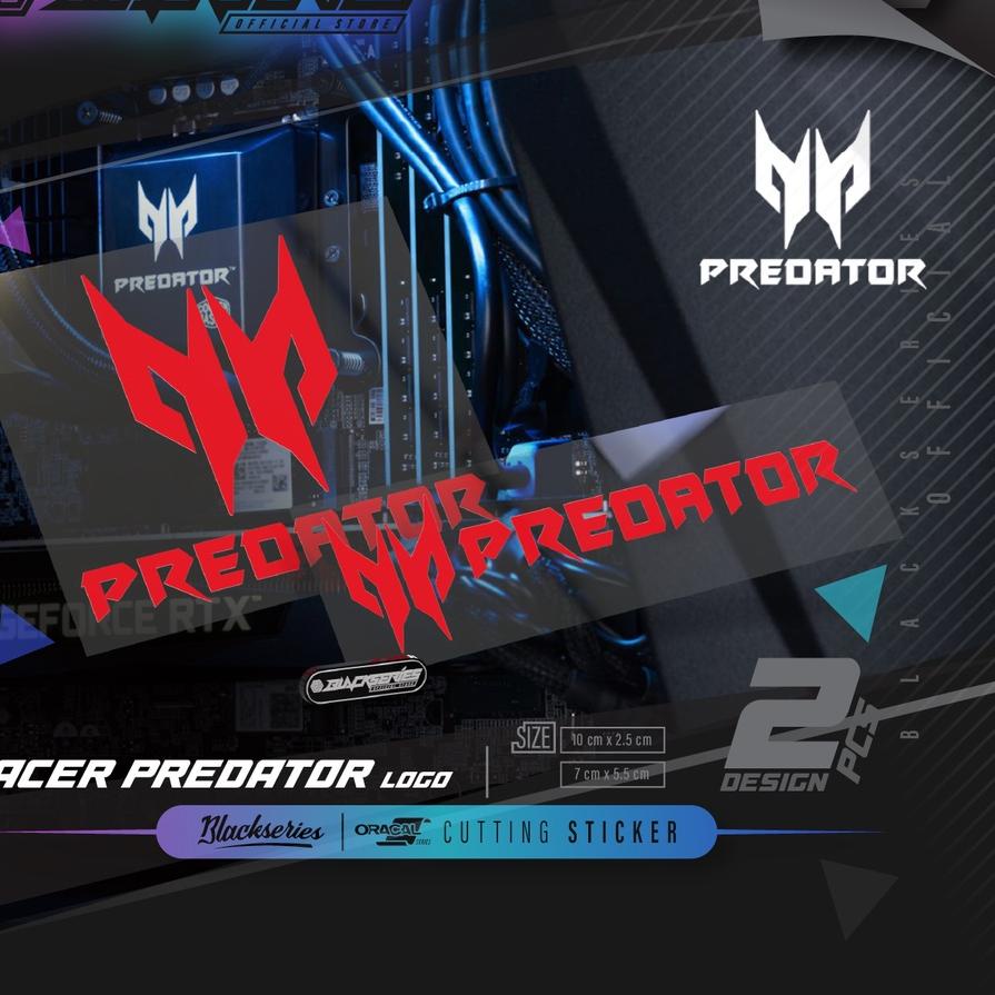 Jual 1.1 Brand Cutting Sticker Acer Predator | Stiker Acer Predator ...