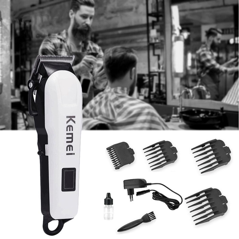 Jual Dalam stok-Hair Clipper Kemei KM-809A Alat Mesin Cukur Rambut/alat potong rambut | Shopee ...