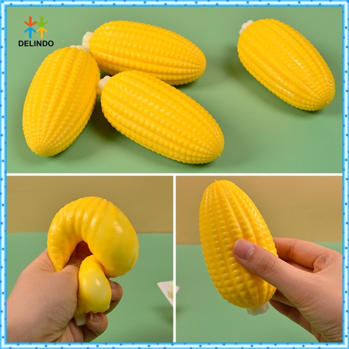 Jual Mainan Squishy Squeeze Jagung Corn Fidget Toys Anak Lucu Anti ...