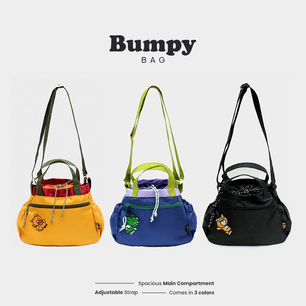 Jual CRSL Bumpy Slingbag | Choose Characters | Tas Slingbag | Shoulder ...