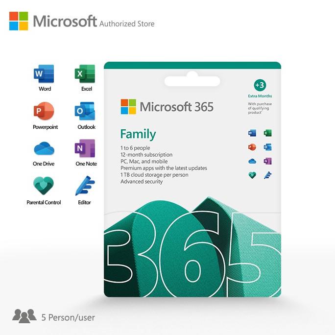 Jual [Promo] Microsoft 365 Family Digital Download | Shopee Indonesia