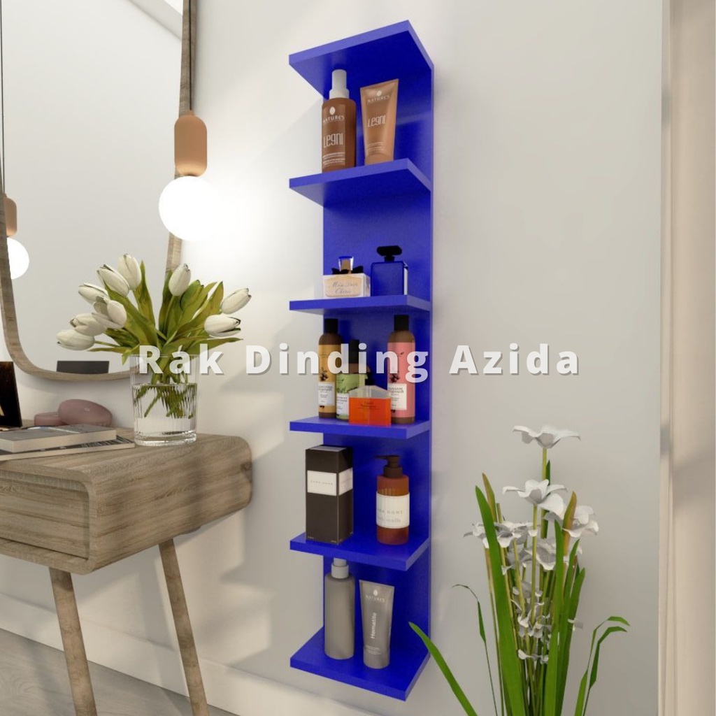 Jual RAK DINDING MINIMALIS Rak Rias Make up Serbaguna Sudut Tempel ...