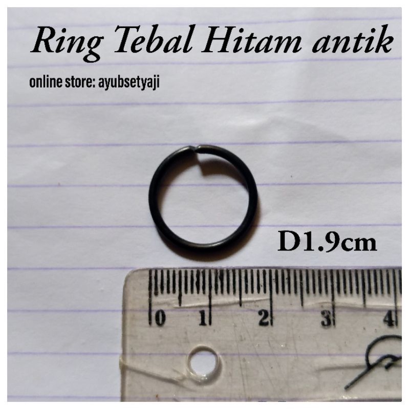 Jual Ring pengait lonceng kuningan Bulat Kerucut Gantungan Kunci Ring ...