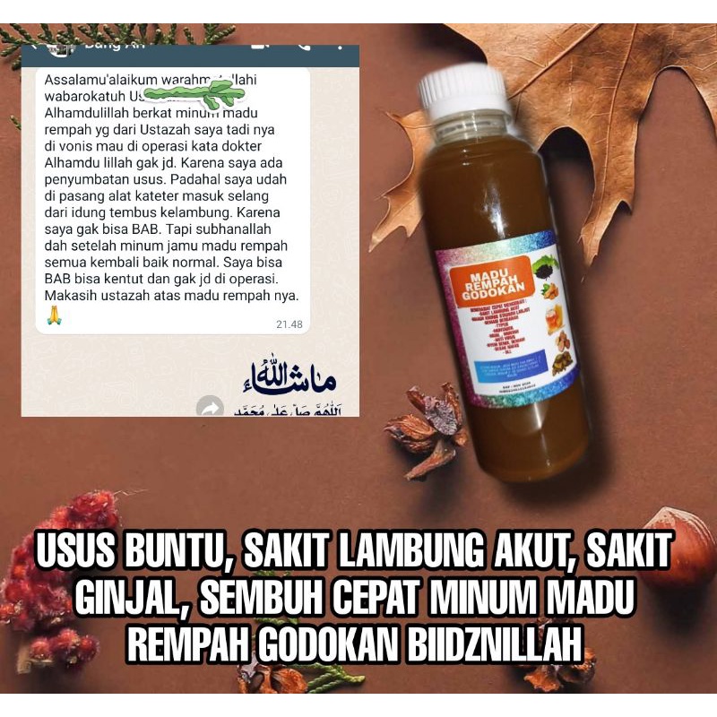 Jual MADU REMPAH GODOKAN OBAT SAKIT LAMBUNG AKUT/ USUS BUNTU/ SAKIT ...