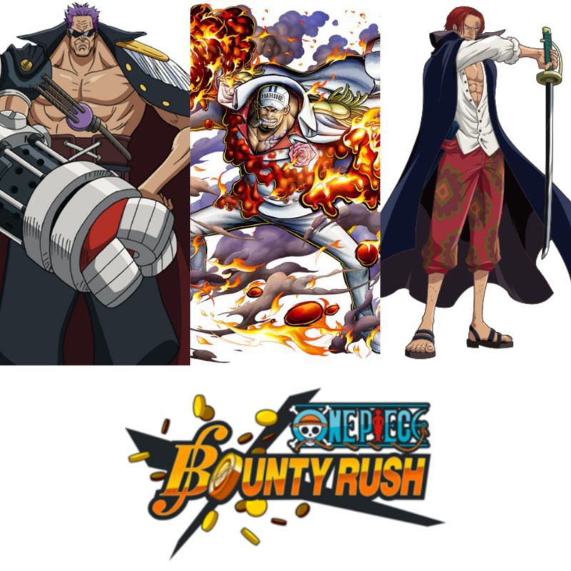 Jual Poster Bounty Rush 3 Ex Z, Akainu & Shanks | Shopee Indonesia