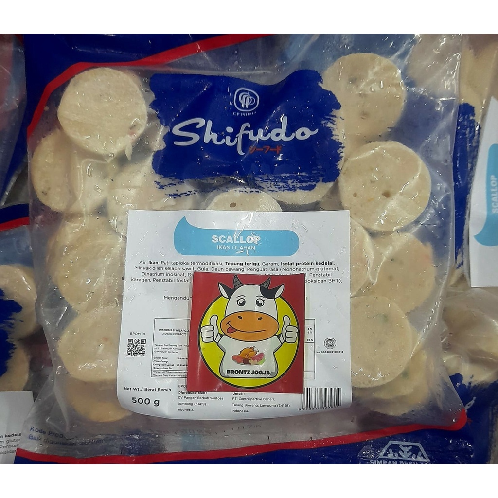 Jual SHIFUDO SCALLOP 500GR - FROZEN FOOD - BRONTZ JOGJA | Shopee Indonesia