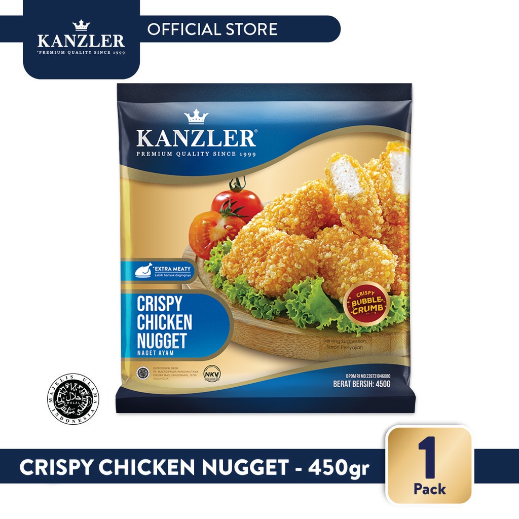 Jual KANZLER CRISPY NUGGET 450 GR | Shopee Indonesia