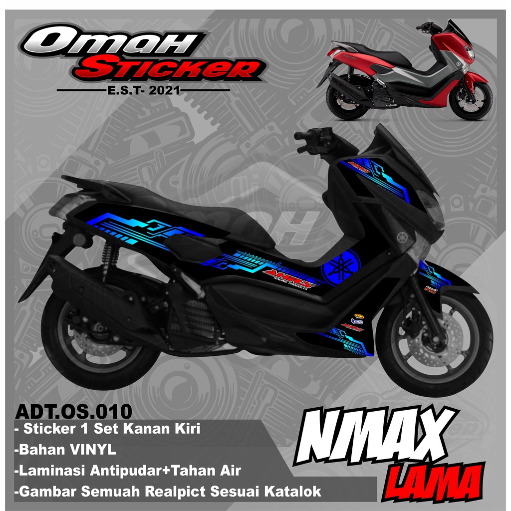 Jual Sticker Striping List Variasi Nmax Lama/Old -Striping Motor Yamaha ...