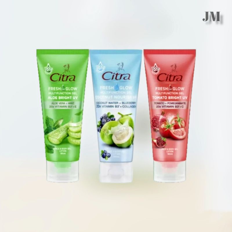 Jual CITRA Fresh Glow Multifunction Gel Aloe Bright UV / Tomato Bright ...