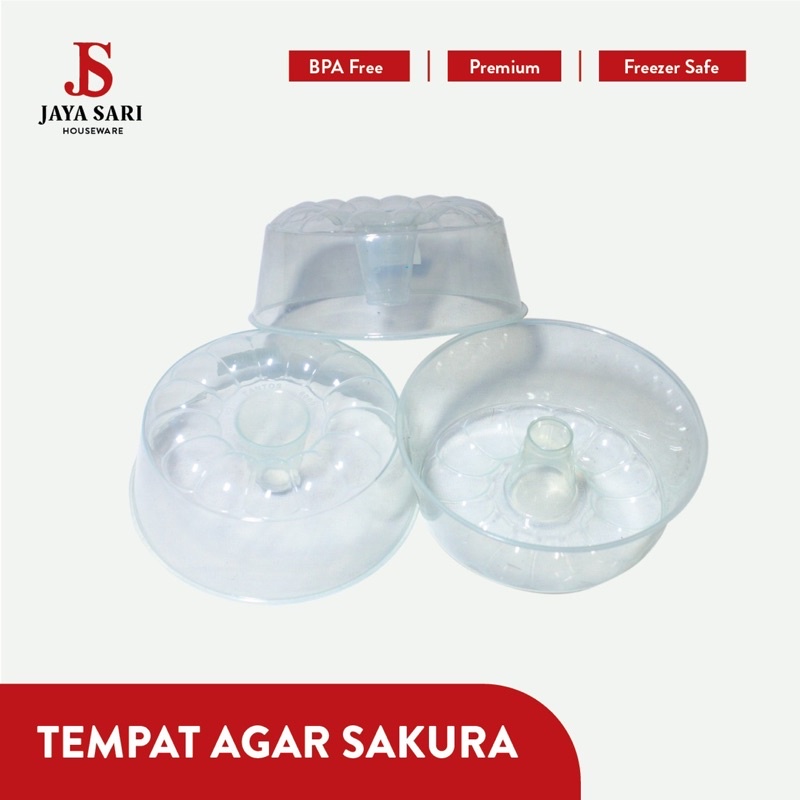 Jual Wadah Tempat Cetakan Pudding Agar Jelly Sakura | Shopee Indonesia