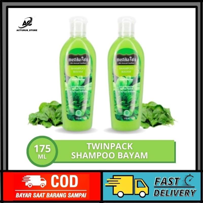 Jual Mustika Ratu Twinpack Shampoo Bayam 175ml | Shopee Indonesia