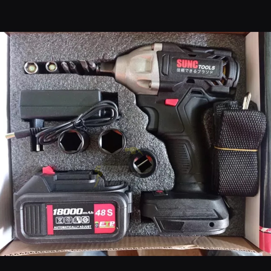 Jual IMPACT CORDLESS JLD JV48V-88V TORSI BESAR 700N.m BRUSHLESS MOTOR ...