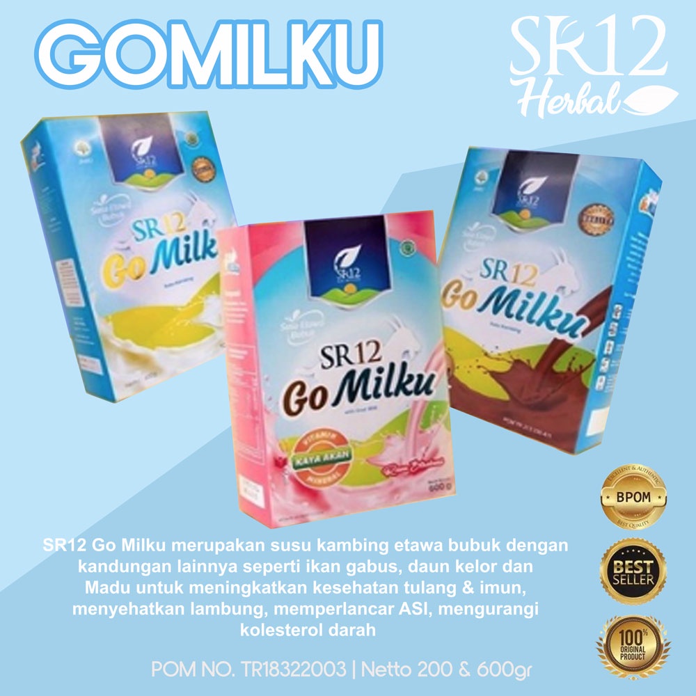 Jual SUSU GOMILKU SR12 ALL VARIAN | Shopee Indonesia