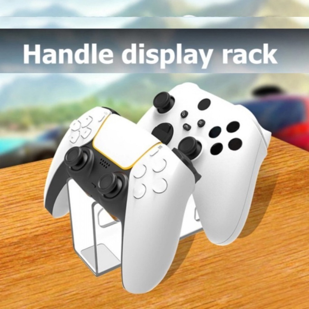 Jual Simple Dual Controller Stand Holder PS4 PS5 Dualsense Dualshock ...