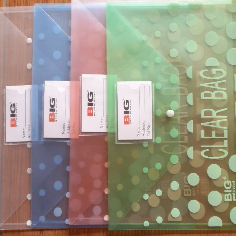 Jual Map Kancing Motif Merek BIG Ukuran Folio | Shopee Indonesia