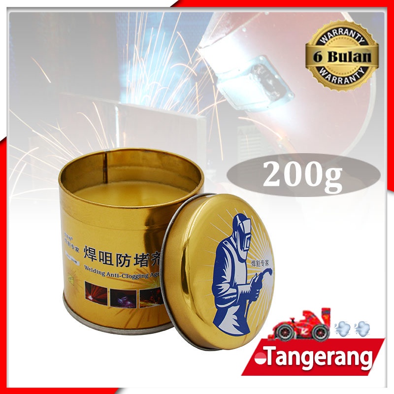 Jual 200g Welding Anti Clogging Agent / Anti Spatter Paste Nozzle Tip ...