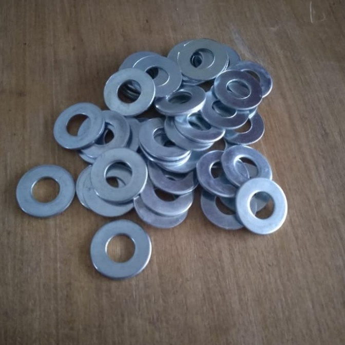 Jual RING M10 PLATE PUTIH / WASHER M10 GALVANIS | Shopee Indonesia