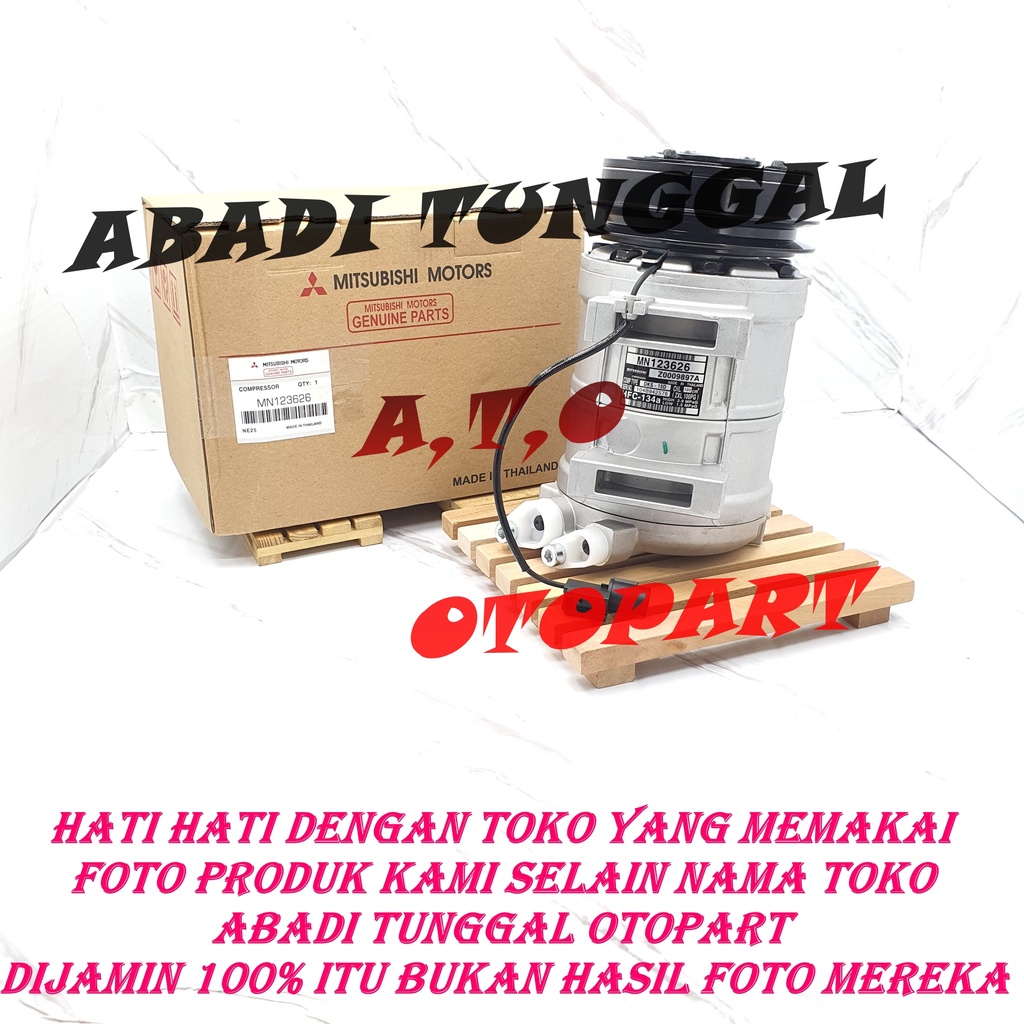 Jual Kompresor ac compresor ac TRITON 2.5 2500CC PAJERO SPORT MN123626 ...