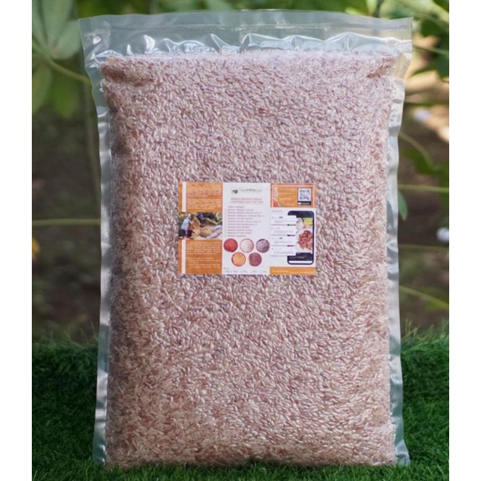 Jual Beras Merah Sosoh (4kg) Pulen, Enak dan Wangi, Masih FRESH dari ...