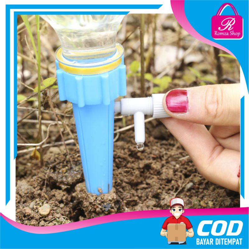 Jual Alat penyiram siram tetes air tanaman irigasi otomatis ujung botol ...