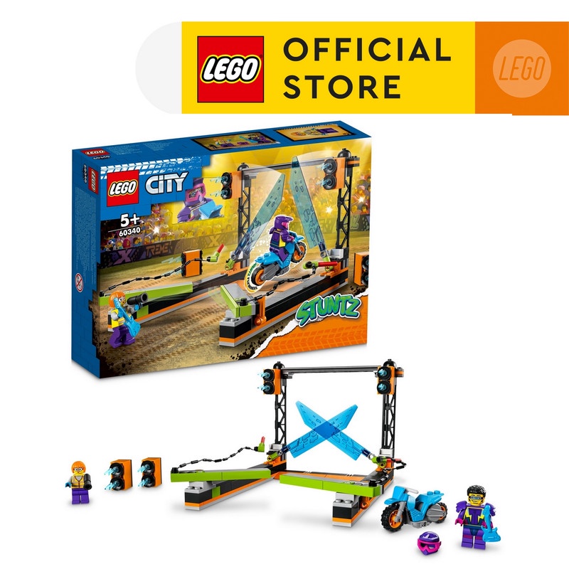 Jual LEGO City 60340 The Blade Stunt Challenge Building Kit (154 Pieces ...