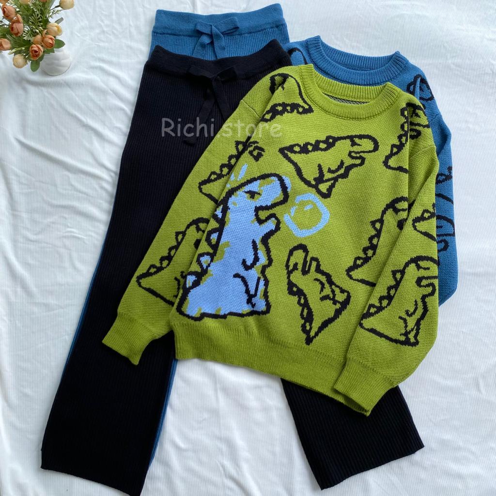 Jual ONE SET RAJUT DINO TERBARU | Shopee Indonesia