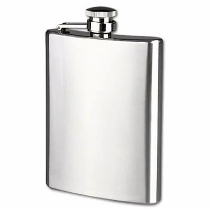 Jual Botol minum besi hipflash hipflask botol stainles steel aluminium ...