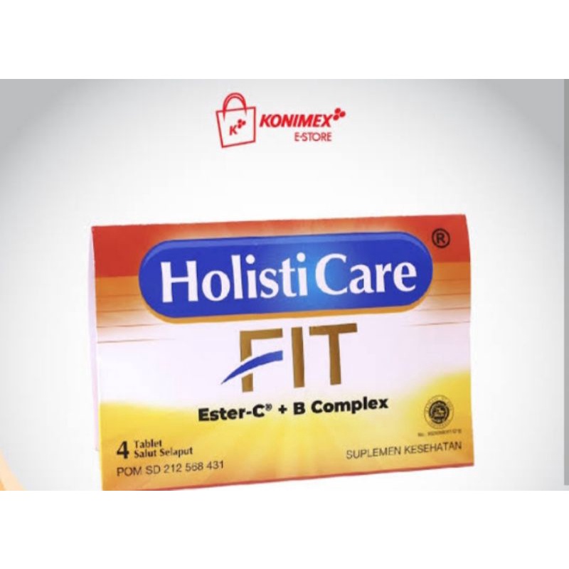 Jual holisticare Ester C FIT strip isi 4 tablet | Shopee Indonesia