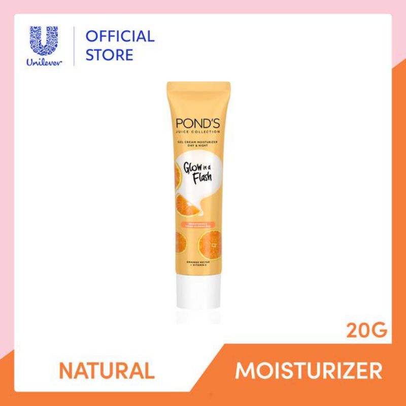 Jual Pond's Juice Collection Moisturizer Orange Nectar + Vit C 20 gr ...