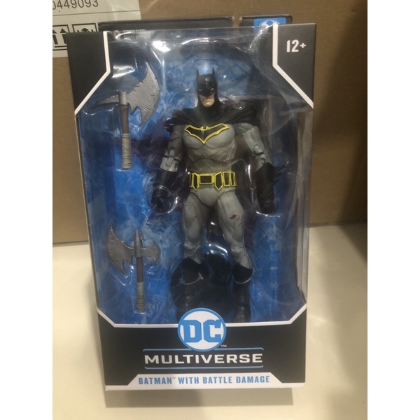 Jual batman with battle damage mcfarlane dark knight heavy metal ...
