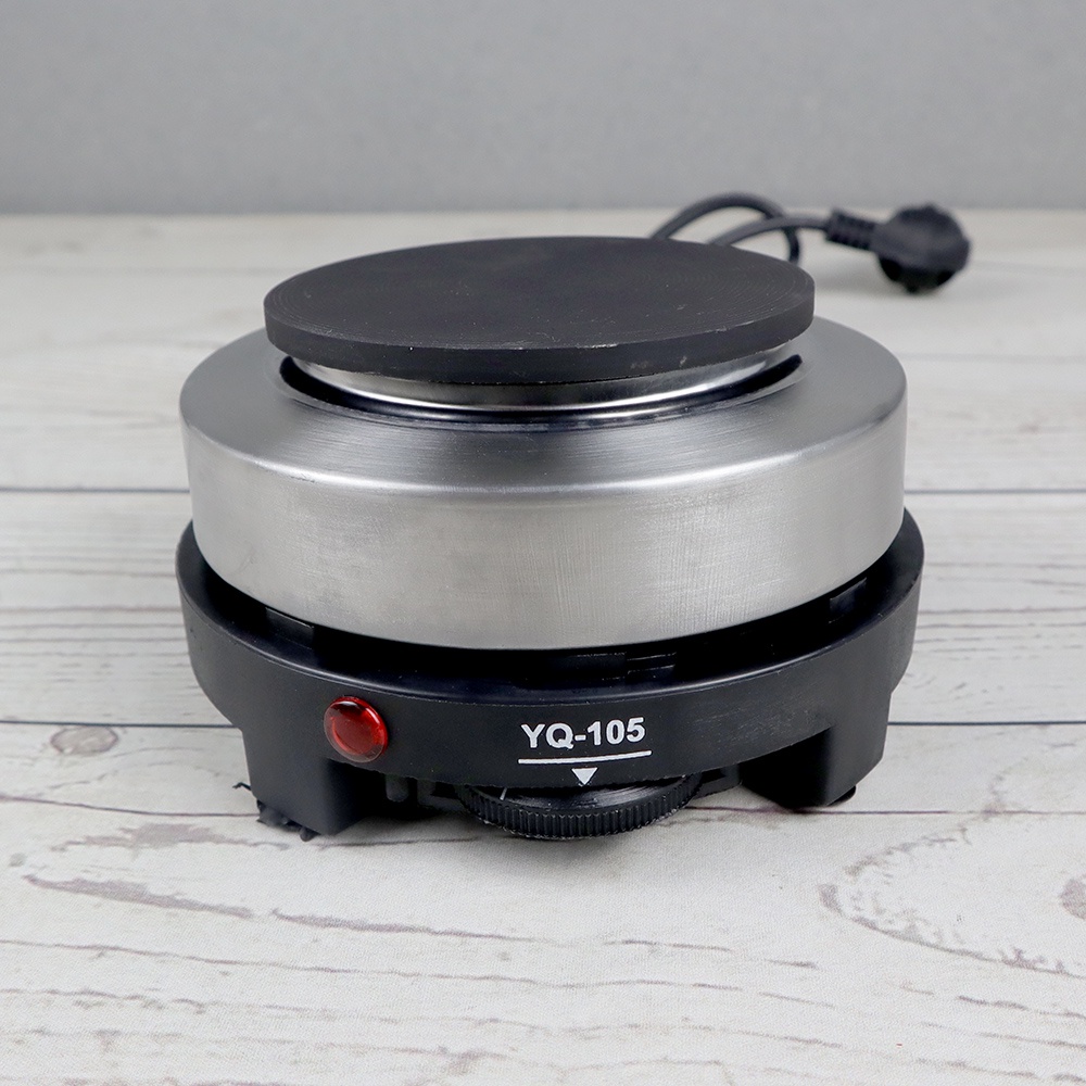 Jual Pemanas Minuman Mini Heater Stove Pot Daya 500W - Hitam | Shopee ...