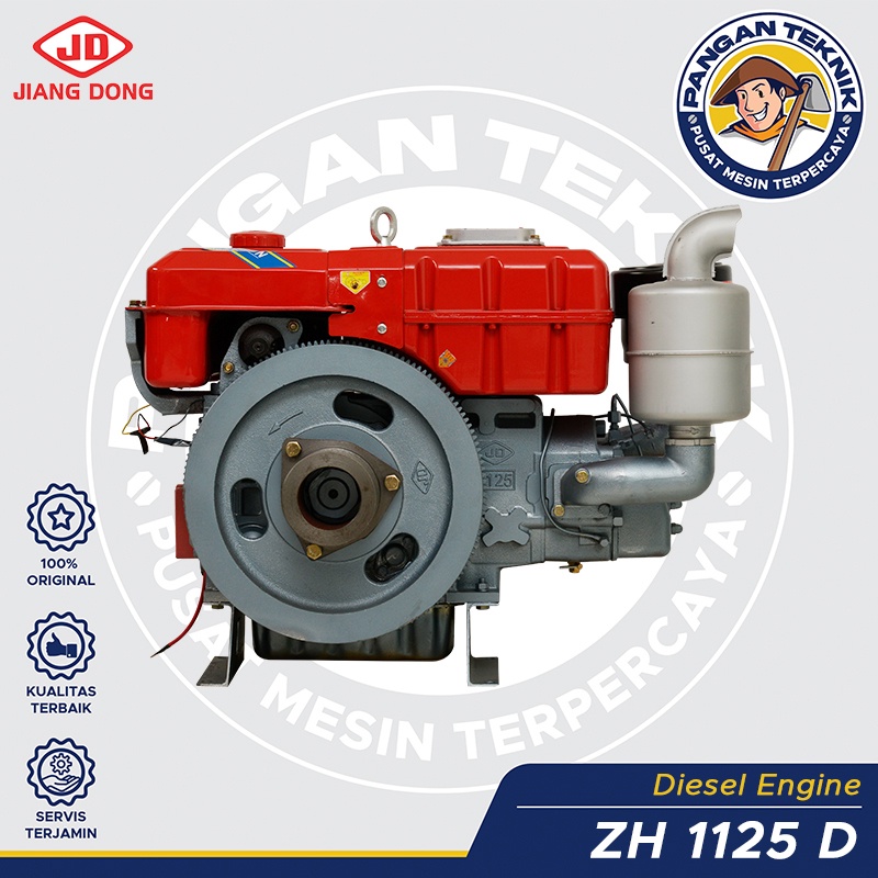 Jual MESIN DIESEL JIANG DONG | ZH 1125 | MESIN DIESEL 28 PK | Shopee Indonesia