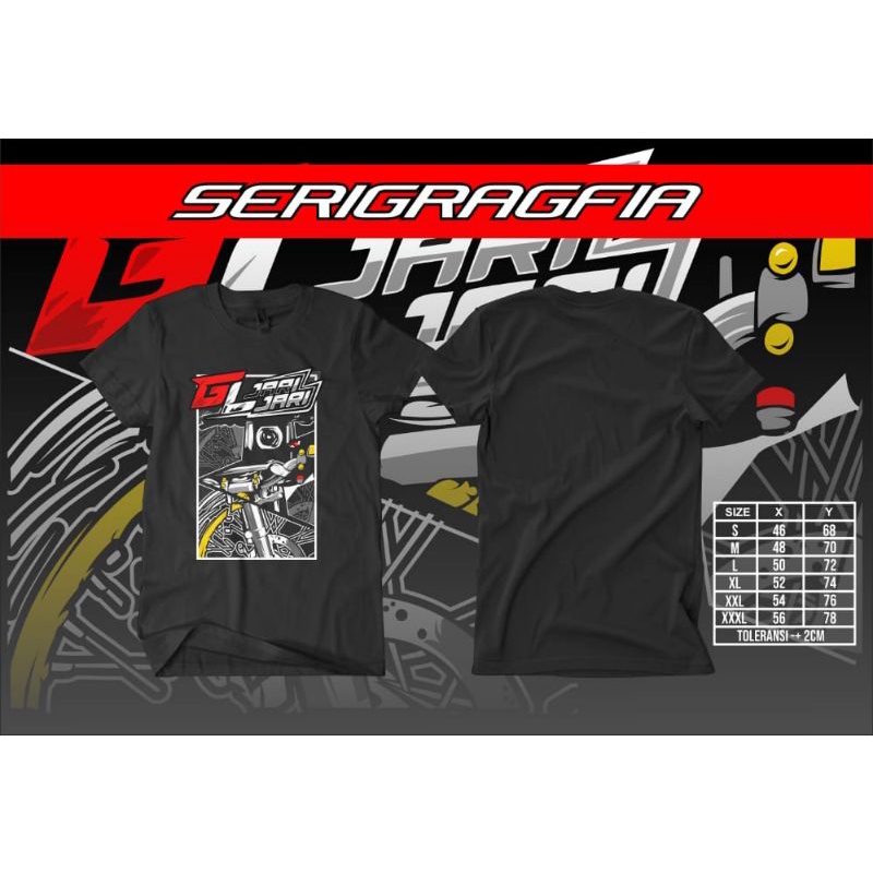 Jual Kaos Distro Motor GL Herek| kaos Motor (Combed 30S) | Shopee Indonesia
