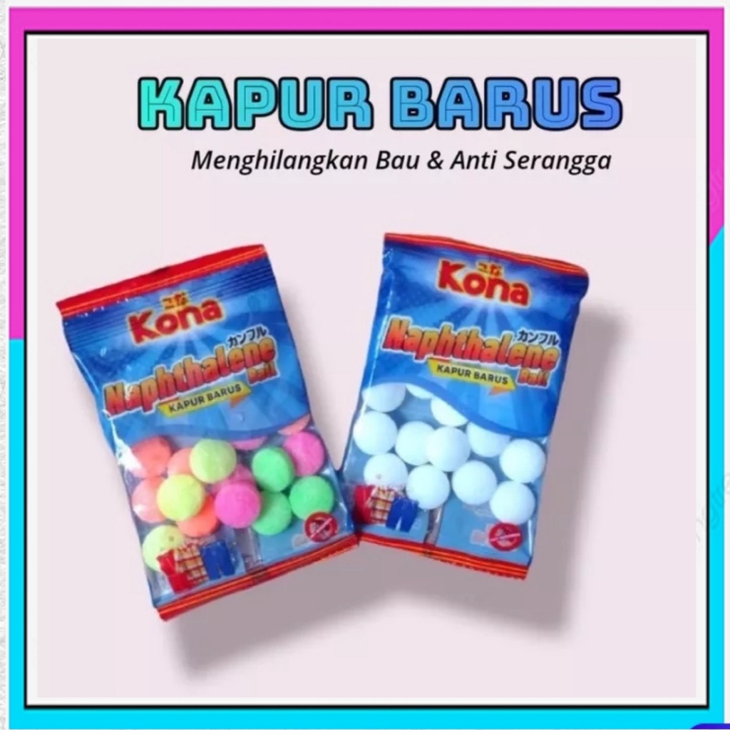 Jual Kamper Lemari Kapur Barus Napthalane 100 Gram (1 pack) | Shopee ...