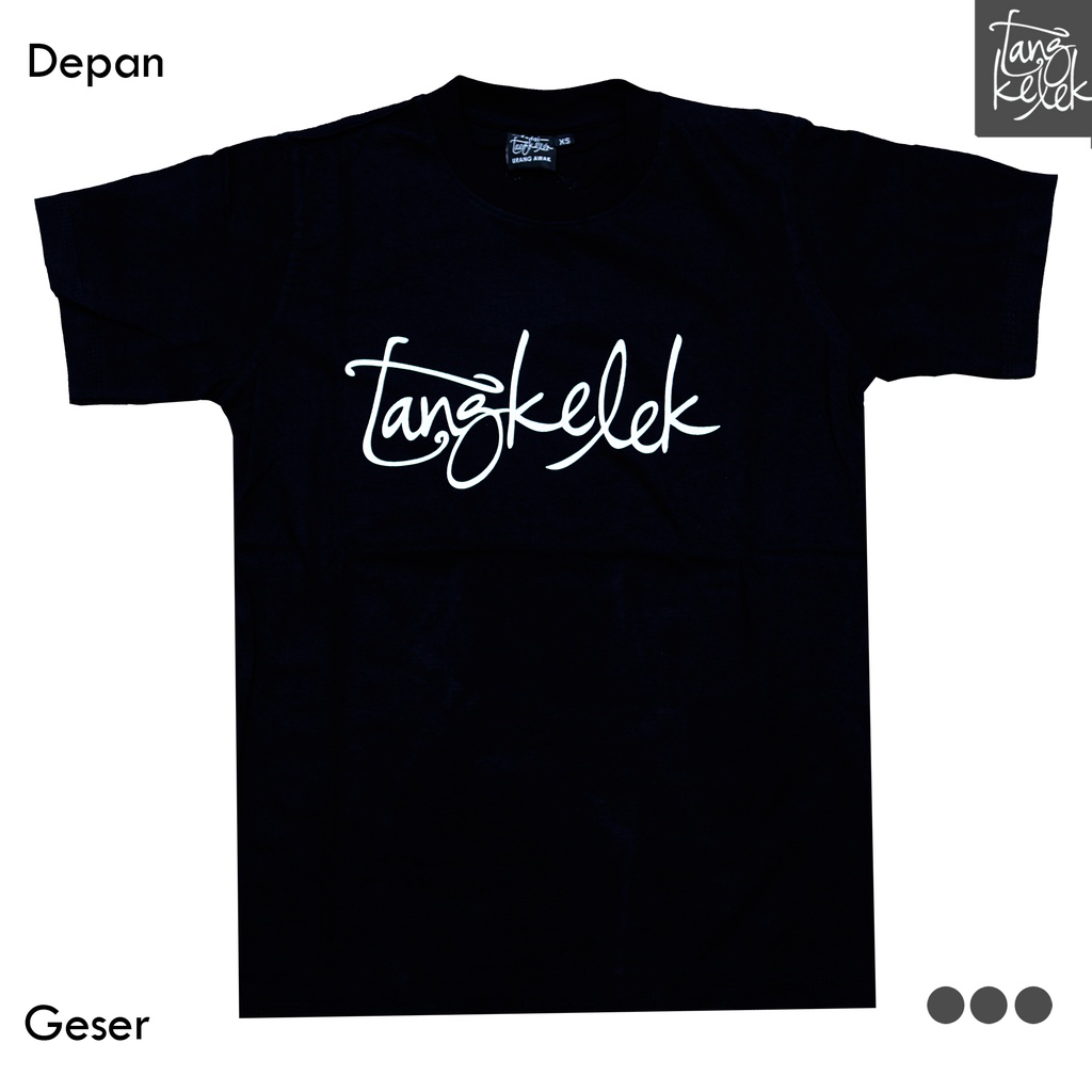 Jual Tangkelek Baju Kaos XS Tangkelek Datar Besar2 Warna Hitam | Shopee ...